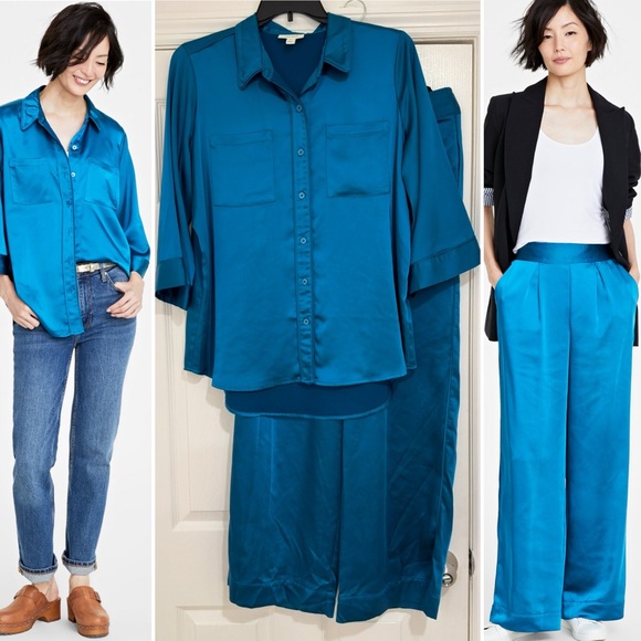 On 34th - Created for Macy's | Other | On 34th Womens Satin Blue Jade ...